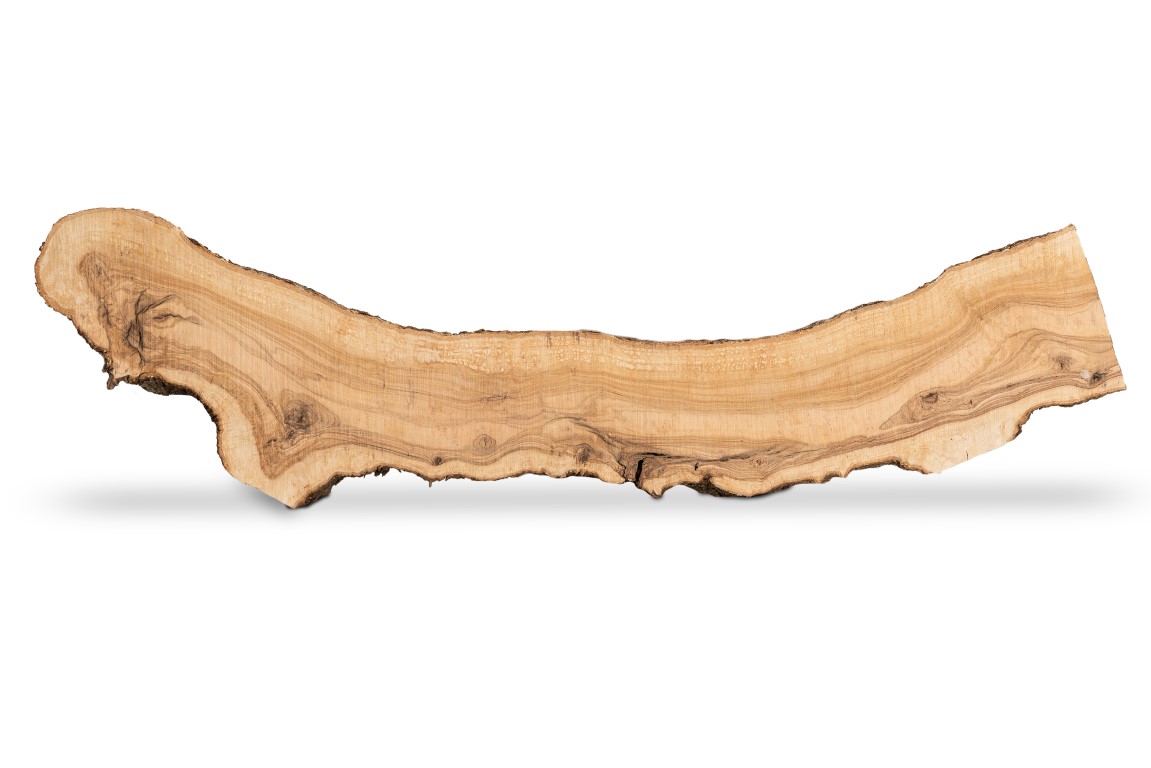 Olivenholz Brett ca. 60-80x15x3cm | Olivenholz Scheibe | NaDeco